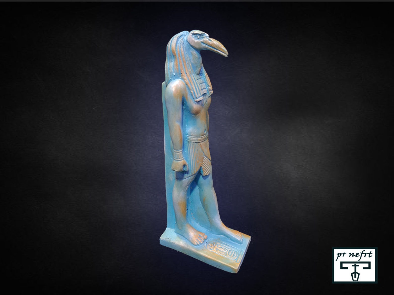 Thoth Statue, the God Thoth, the God of Wisdom and Writing. Rare Statue ...