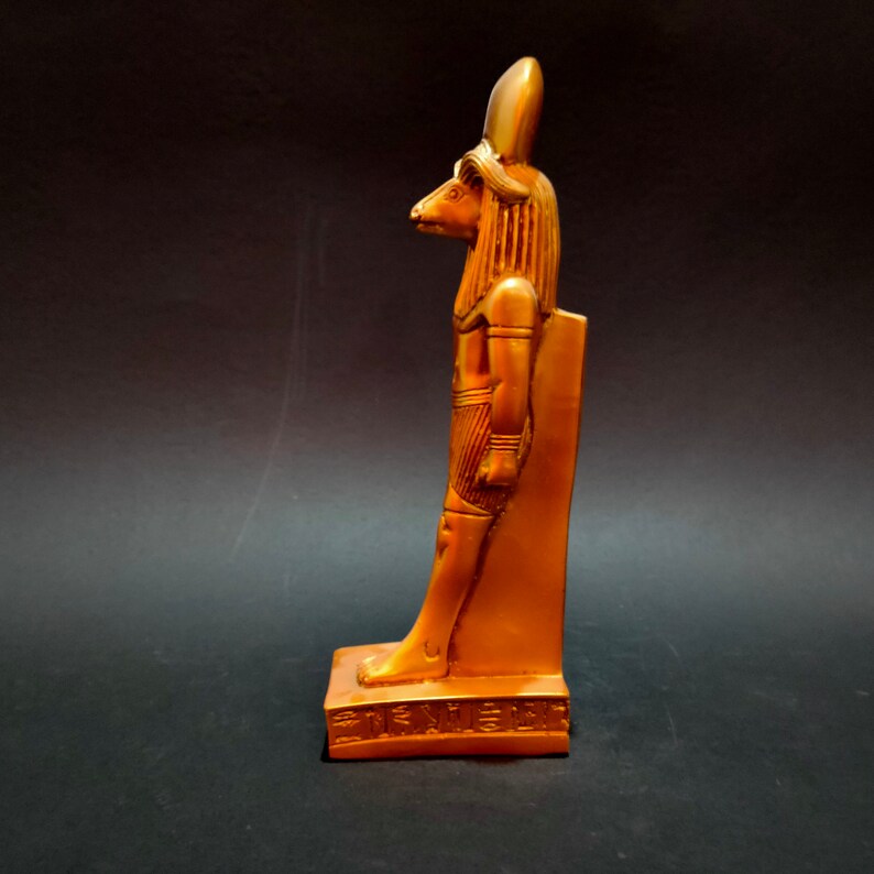Vintage Ancient Egyptian God Khnum Statue made in Egypt - Etsy