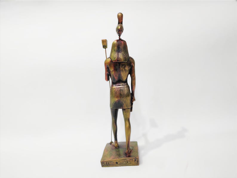Egyptian God Geb Statue: Ancient Egypt Decor (13.5 Inches) - Etsy
