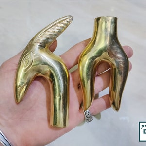 Replica of an Egyptian Scepter. Wass Scepter. Made of Copper and Wood ...