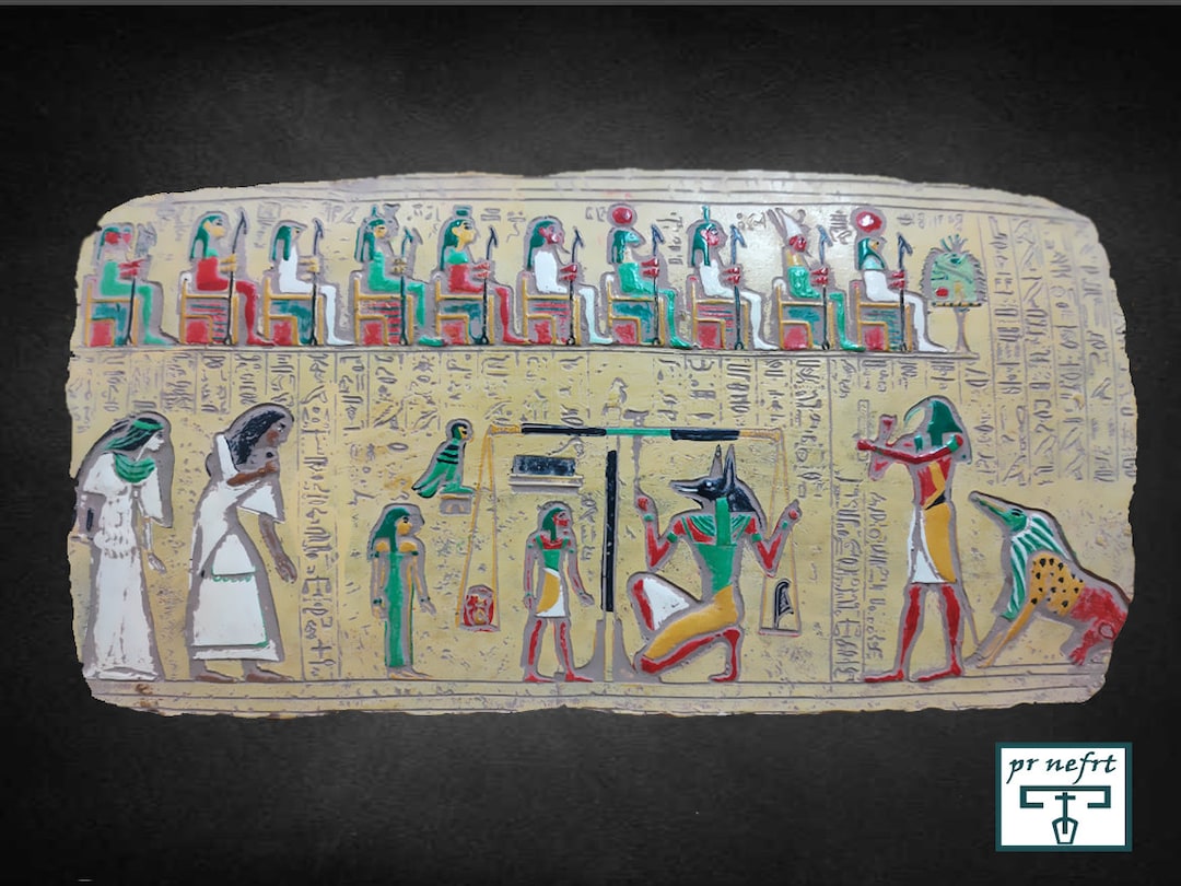 Papyrus “hunefer, of the Pharaonic Book of the Dead and the Legend of ...