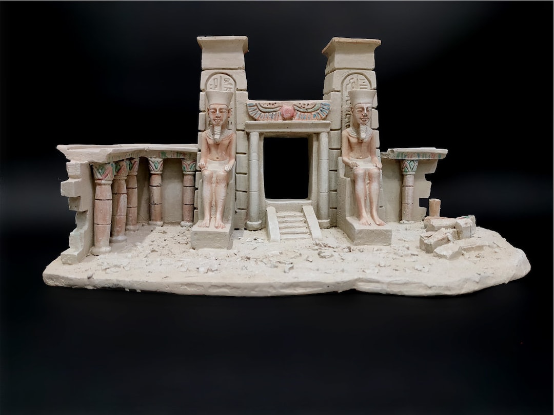 Luxor Temple Model: Egyptian Pharaohs, Made in Egypt (40x30x22 Cm) - Etsy