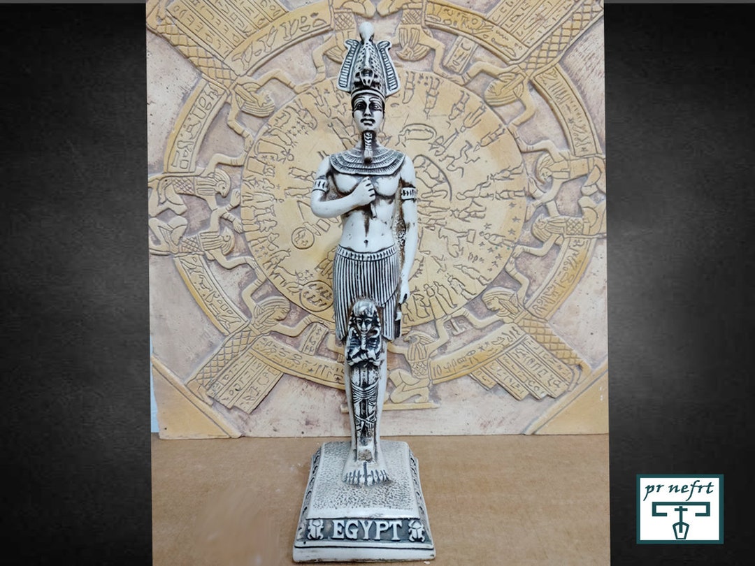 Statue of the Idol Osiris. God of Resurrection and Reckoning, Chief of ...