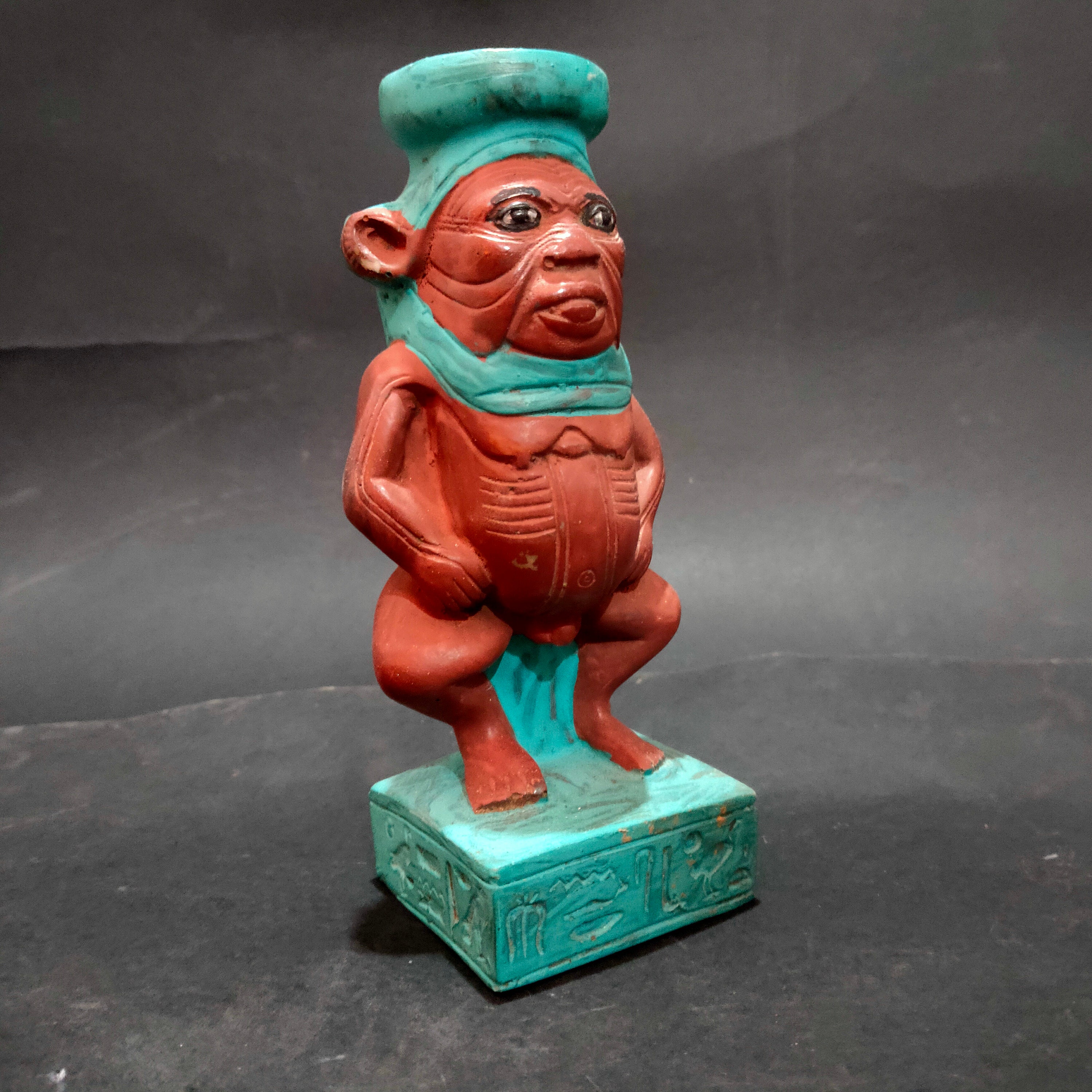 Amazing and Unique Egyptian Statue. God Bes. Hand Carved. - Etsy