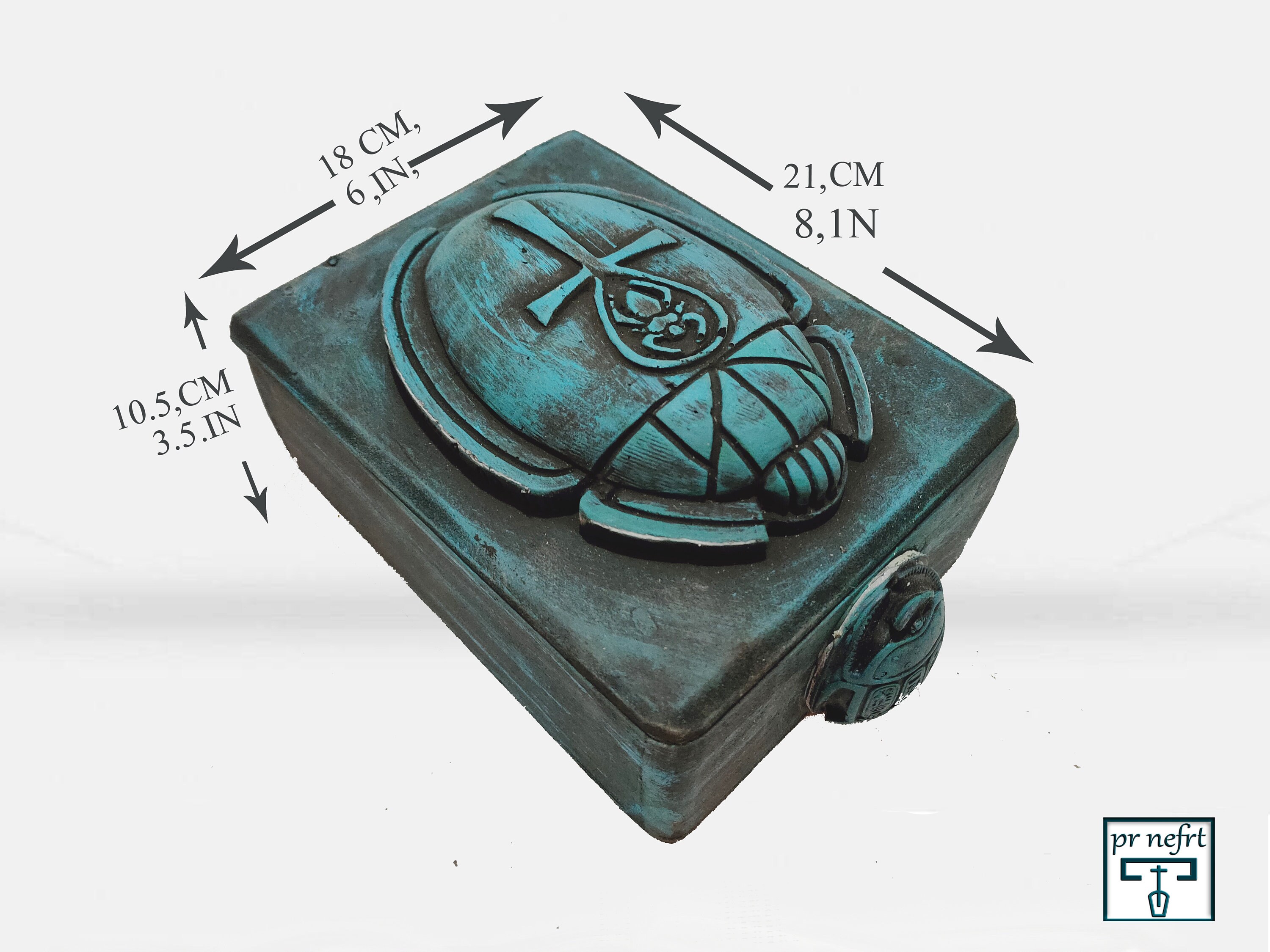Scarab Altar Box Egypt Decor Box Scarab Beetle Box Egypt Mythology ...