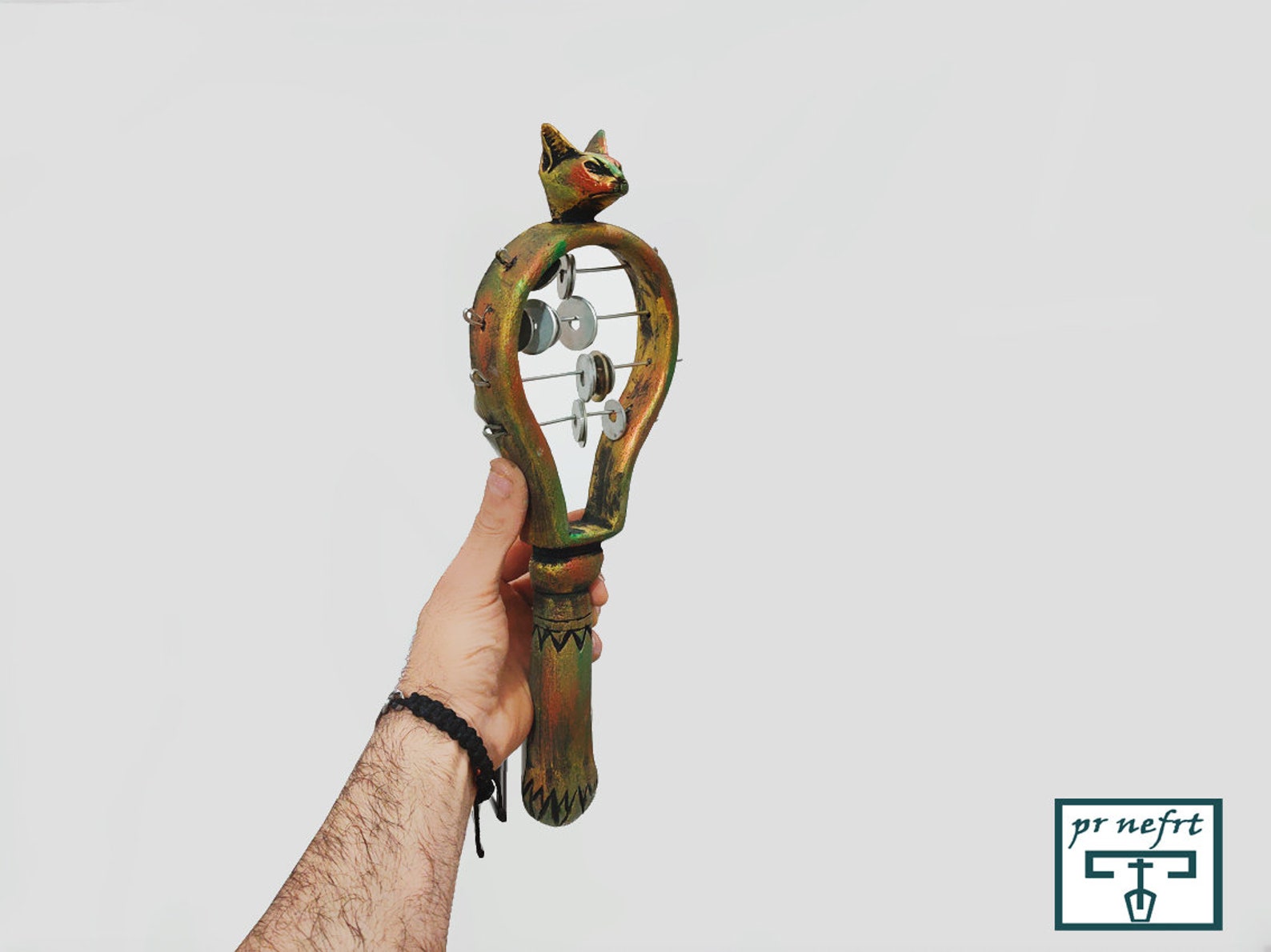 Sistrum Bastet.the. Bastet. A Wonderful Musical Instrument. A - Etsy