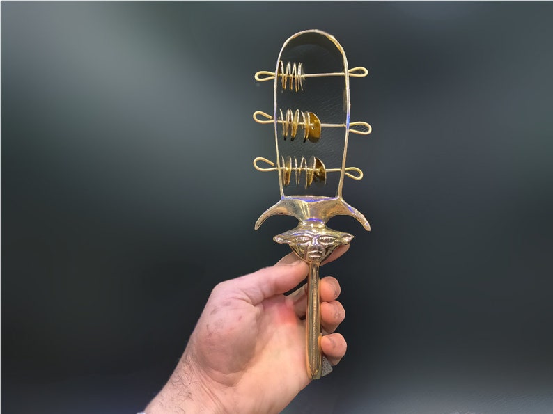 Sistrum Hathor. Systrom. A Sacred Tool of Activation, Ceremonies and ...