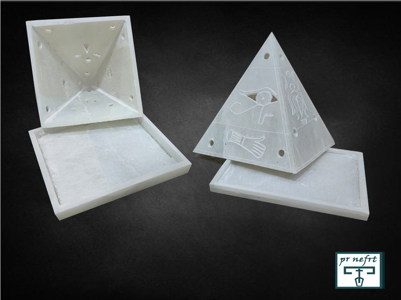 Alabaster Pyramid. Giza Pyramids . the Luminous Egyptian - Etsy