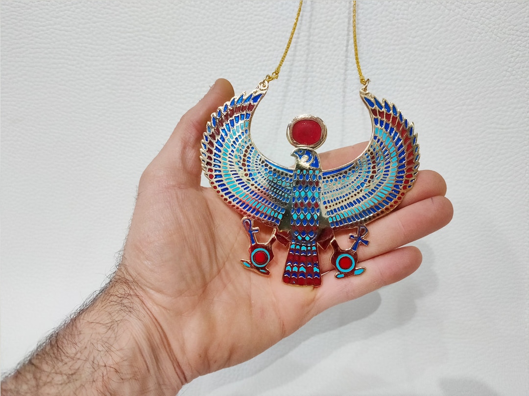 Amulet of Ra. Falcon Amulet. Amulet From the Tomb of Tutankhamun ...