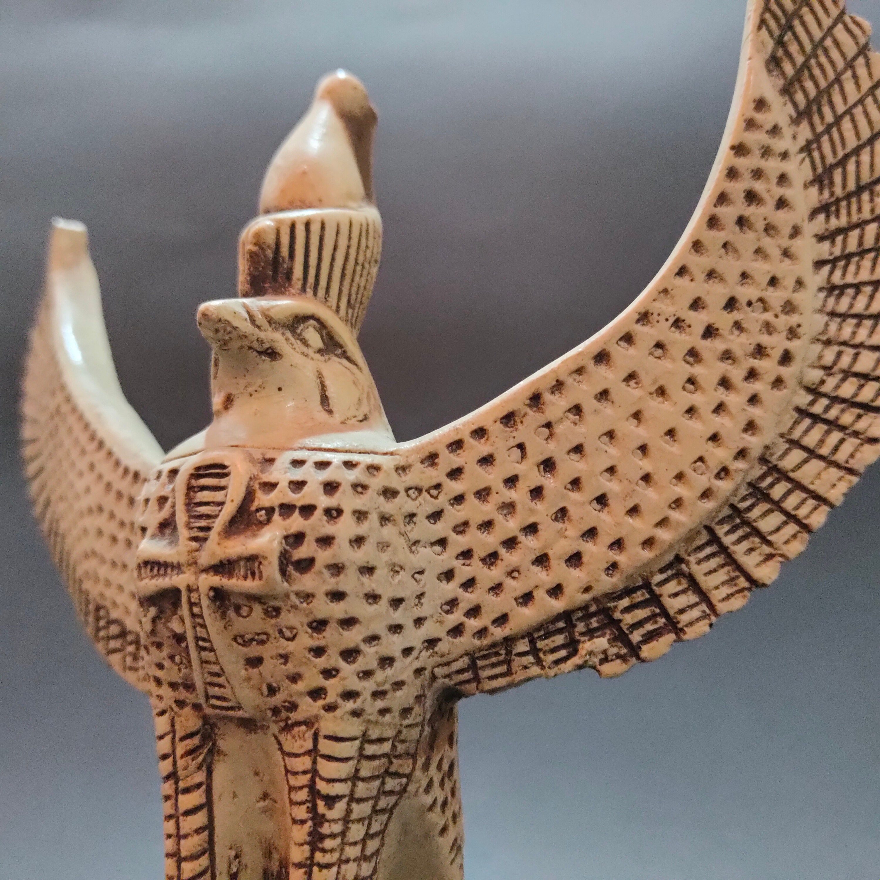 Statue of Ancient Egyptian God Horus Stone Made in Egypt - Etsy UK