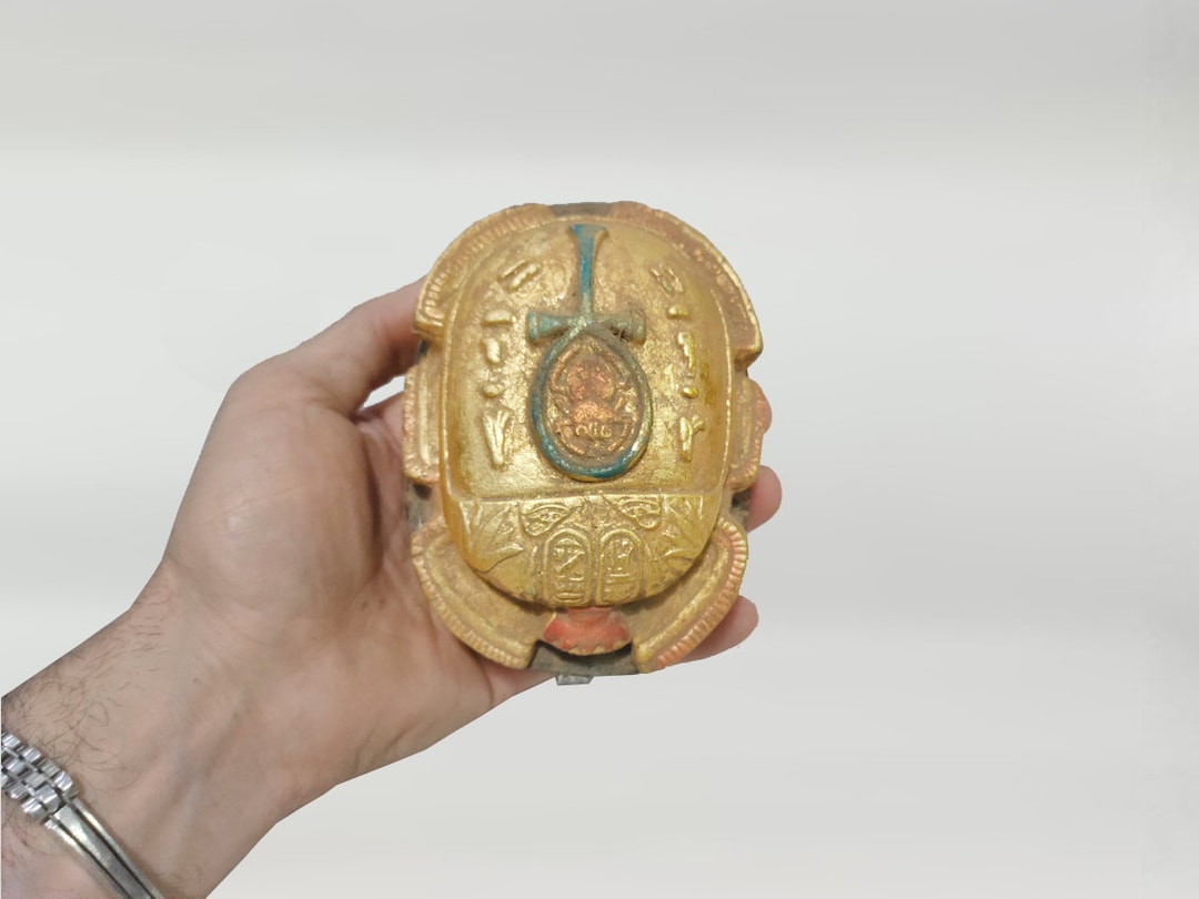 Scarab, the Ancient Egyptian Scarab. Rare Old Piece. Scarab Key to Life ...