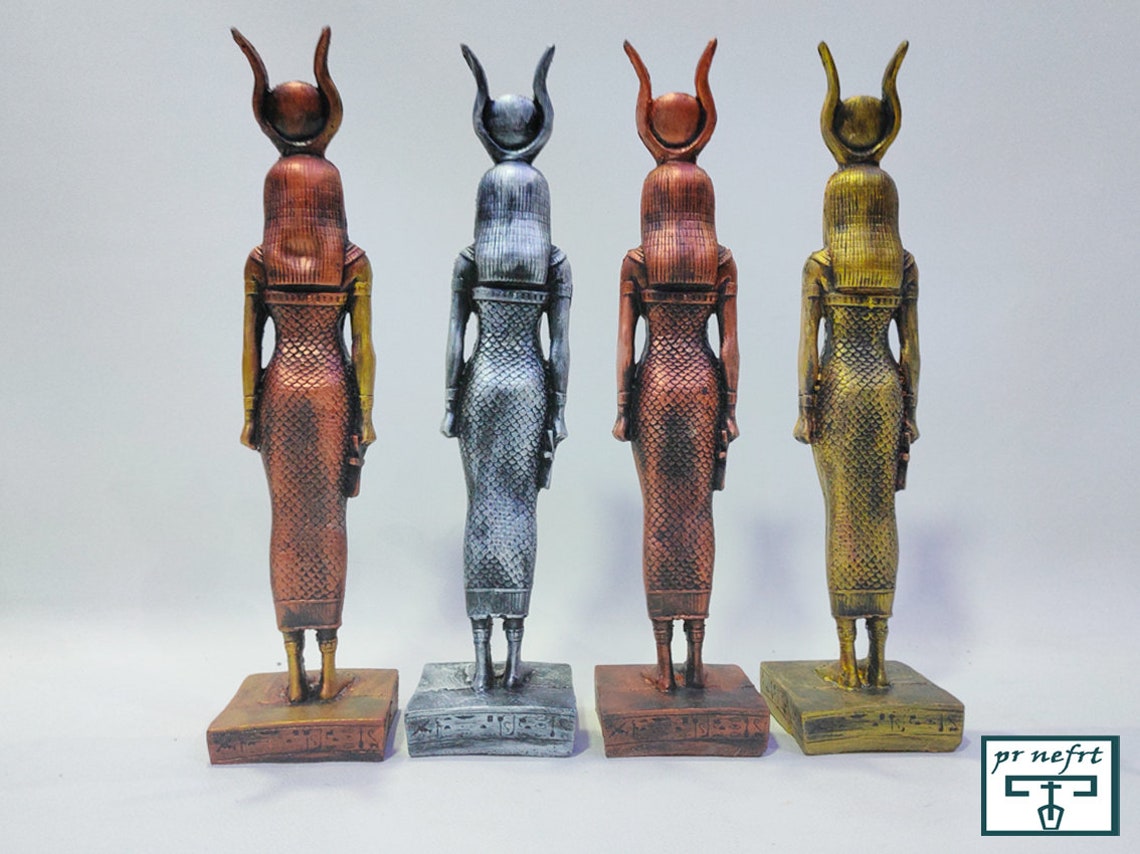 Statue of Hathor. the Goddess Hathor. Available in Distinctive - Etsy