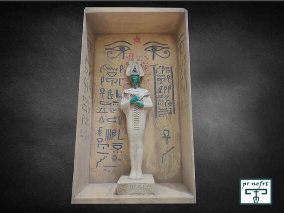 The God Osiris. Altar of Osiris. the Machine of Resurrection - Etsy ...
