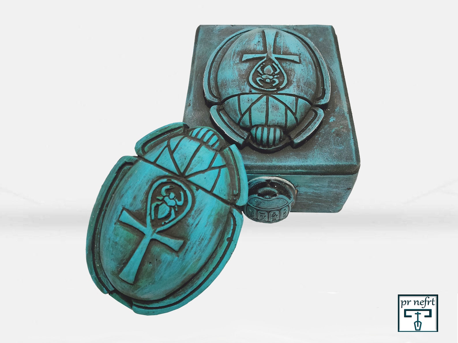 Scarab Altar Box Egypt Decor Box Scarab Beetle Box Egypt Mythology ...