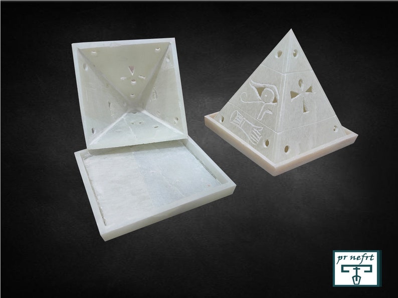 Alabaster Pyramid. Giza Pyramids . the Luminous Egyptian - Etsy