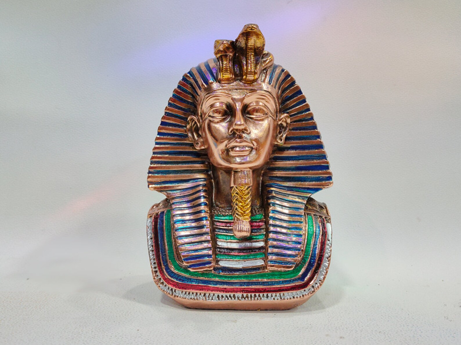 Mask of the King (tutankhamun) Copper Layer, 8 Inches. Hand Made in ...