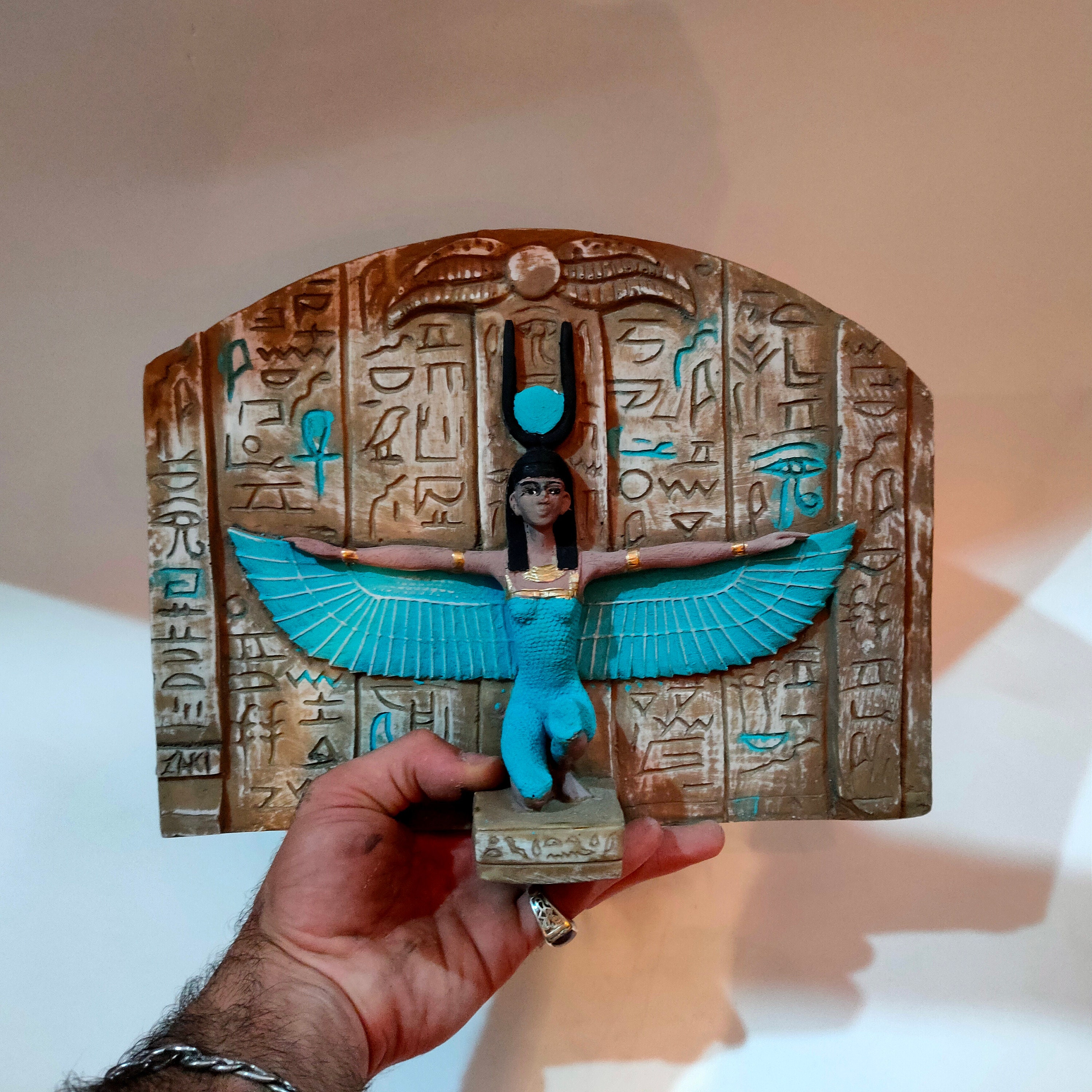 Unique Model of the Goddess Isis With Open Wings With | Etsy