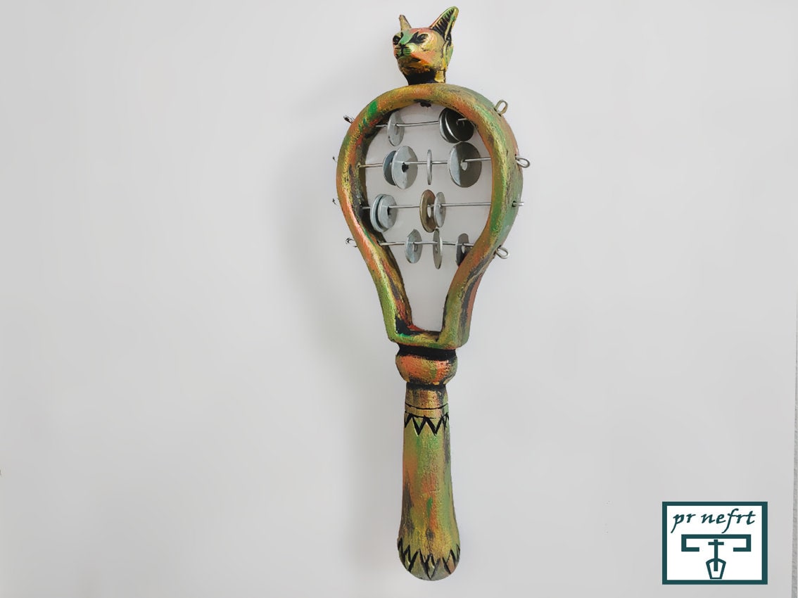 Sistrum Bastet.the. Bastet. A Wonderful Musical Instrument. A - Etsy