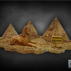 A Special Piece of the Pyramids and the Sphinx in Giza, Brilliantly ...