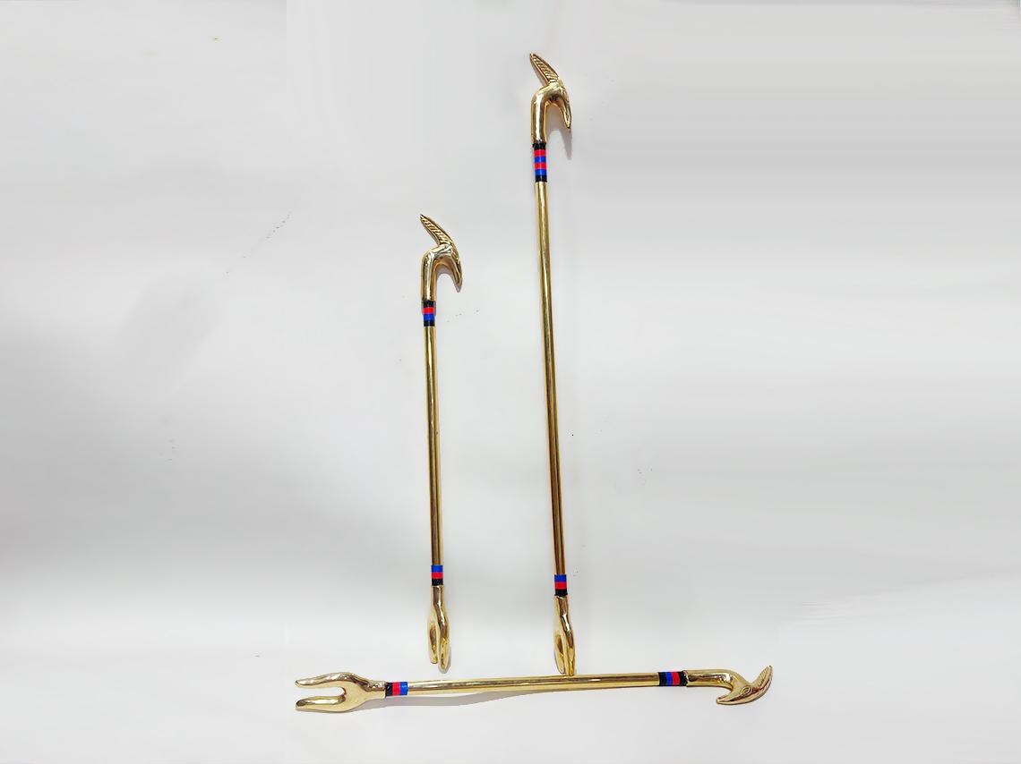 Handcrafted Copper Was Scepter - Ancient Egyptian Staff - Etsy