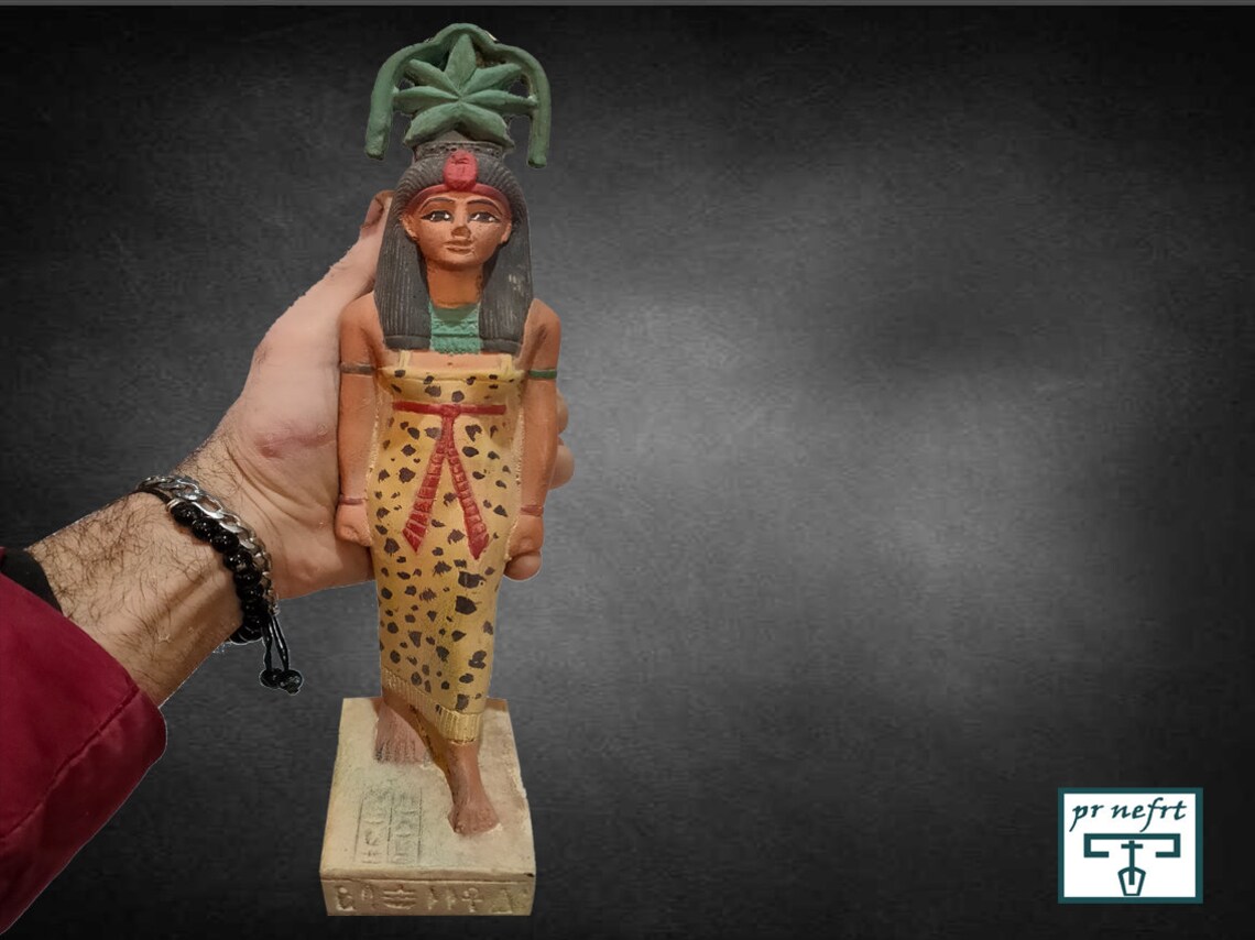 The Rare Statue of the Goddess Seshat, the Goddess of Wisdom, Knowledge ...