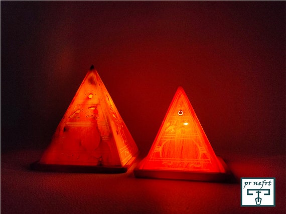 Alabaster Pyramid. Giza Pyramids . the Luminous Egyptian | Etsy