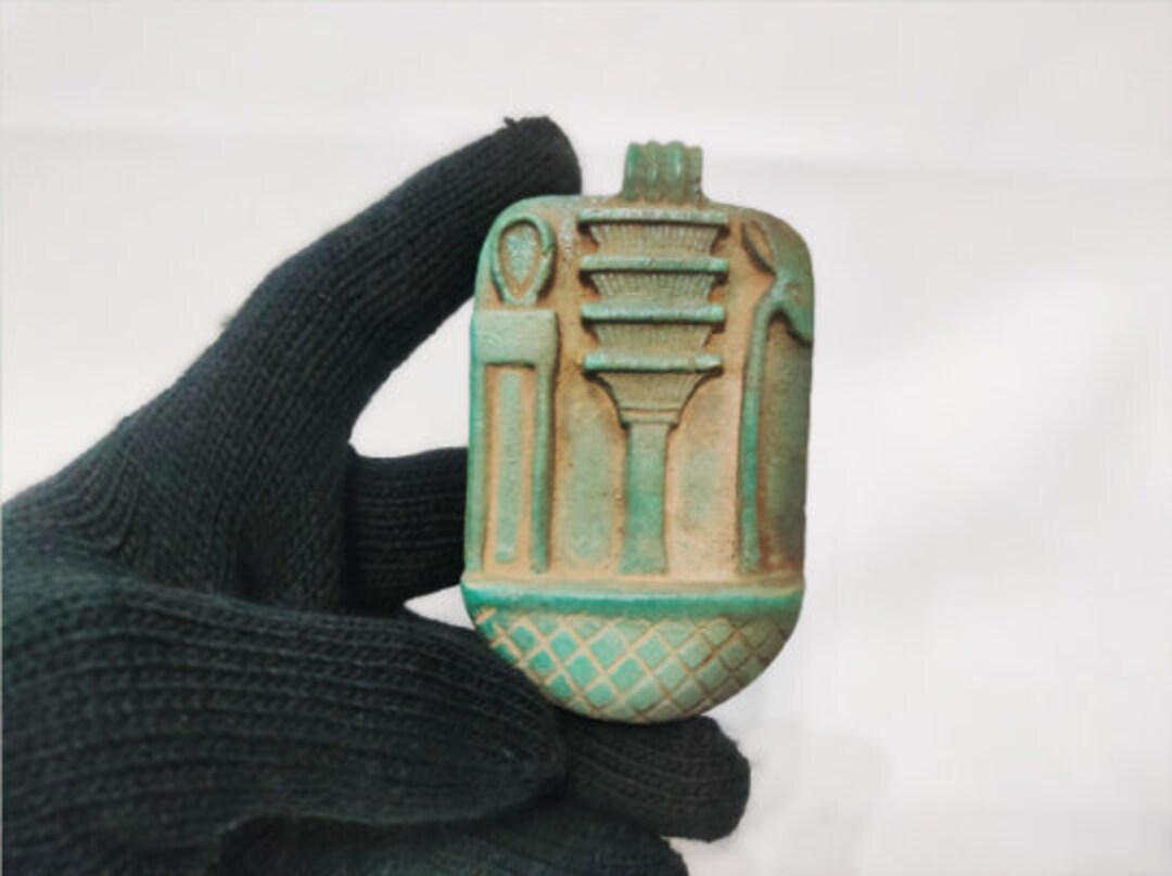 Osiris Amulet. Symbol of Stability. Djed. the Backbone of Osiris. Isis ...