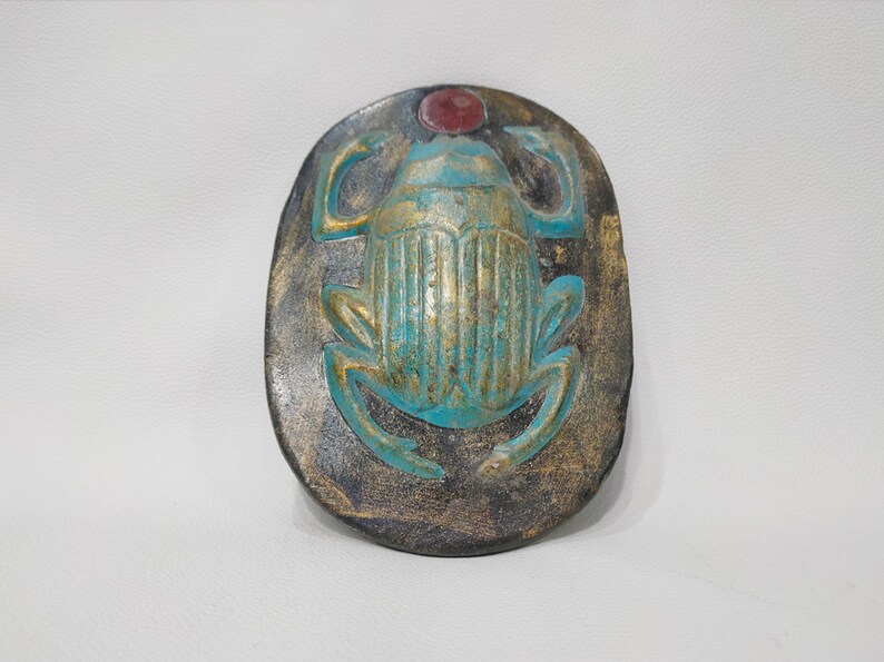 Scarab Wall Painting Ancient Egyptian Scarab. Rare Antique - Etsy
