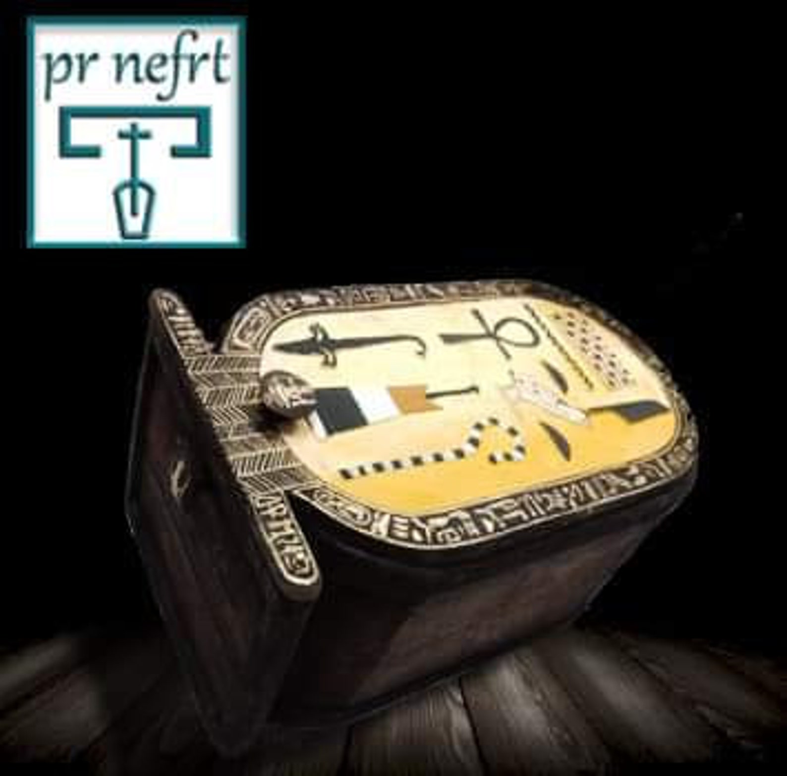 Cartouche Box: King Tutankhamun's Golden Chest a Similar - Etsy