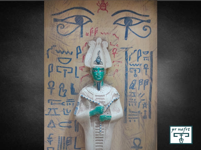 The God Osiris. Altar of Osiris. the Machine of Resurrection and ...