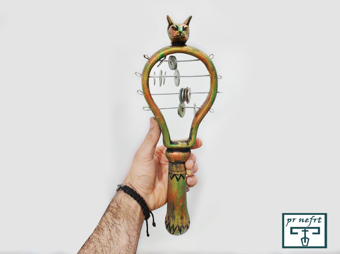Sistrum Bastet.the. Bastet. A Wonderful Musical Instrument. A - Etsy