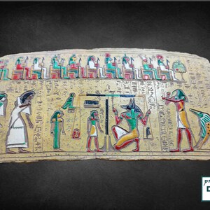 Papyrus “hunefer, of the Pharaonic Book of the Dead and the Legend of ...