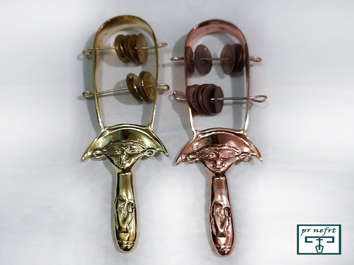 Figurines Sculpture made in Egypt Hathor copper Ancient Egyptian ...