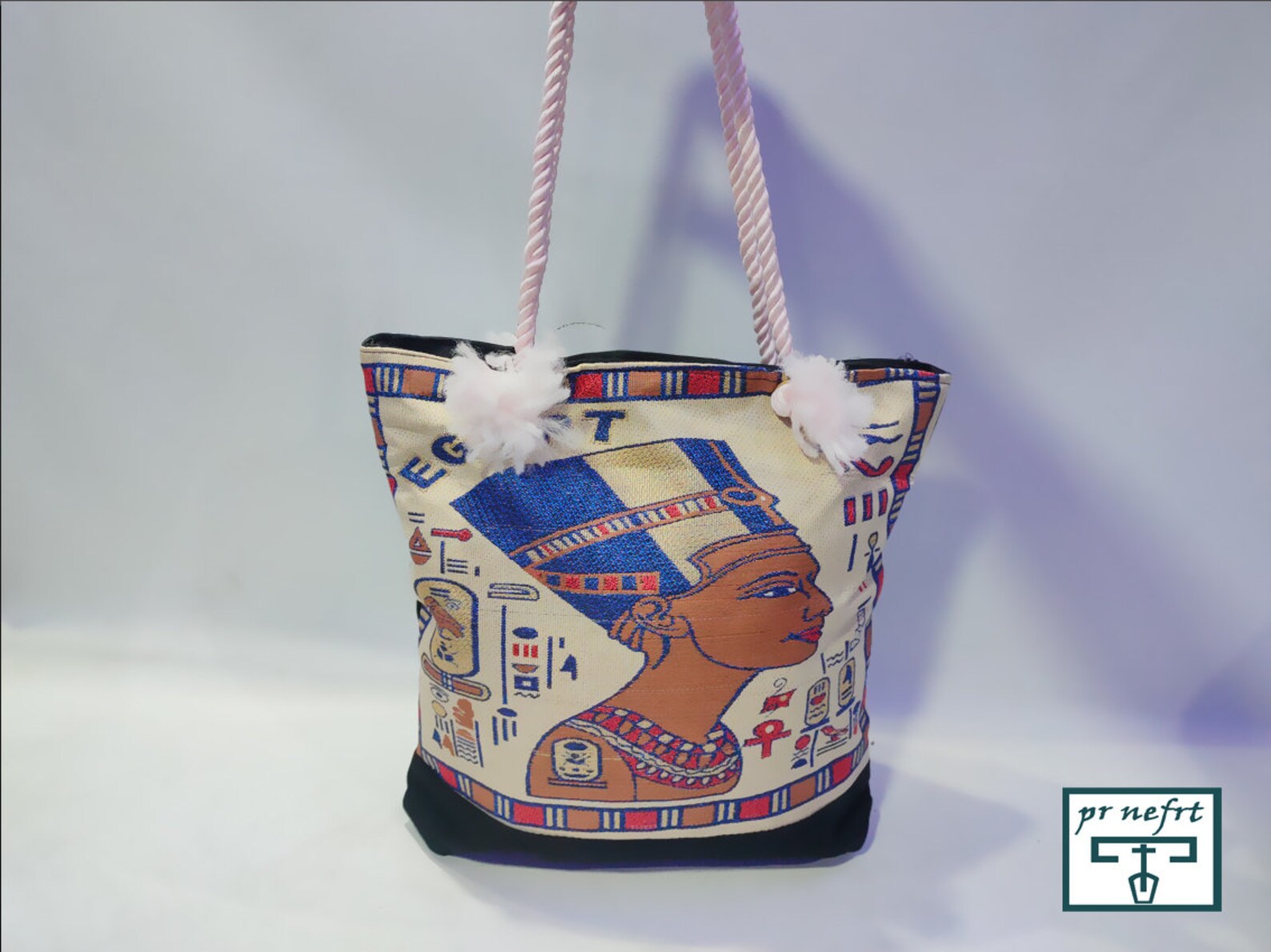 An Egyptian Shoulder Bag, a Shoulder Bag Made of Fabric and Wool ...