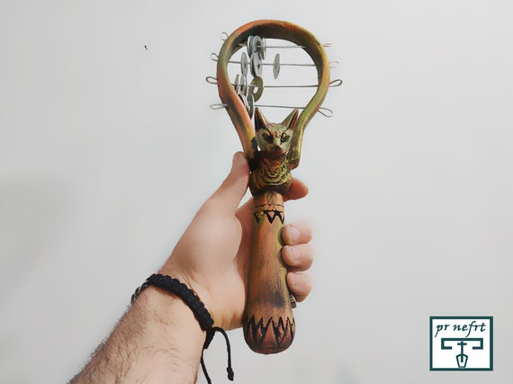 Sistrum Bastet.the. Bastet. A Wonderful Musical Instrument. A - Etsy
