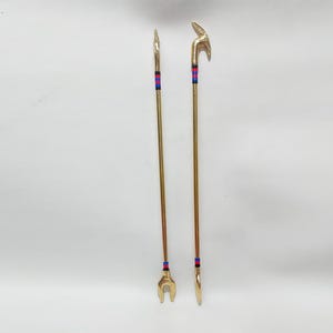 Handcrafted Copper Was Scepter - Ancient Egyptian Staff - Etsy
