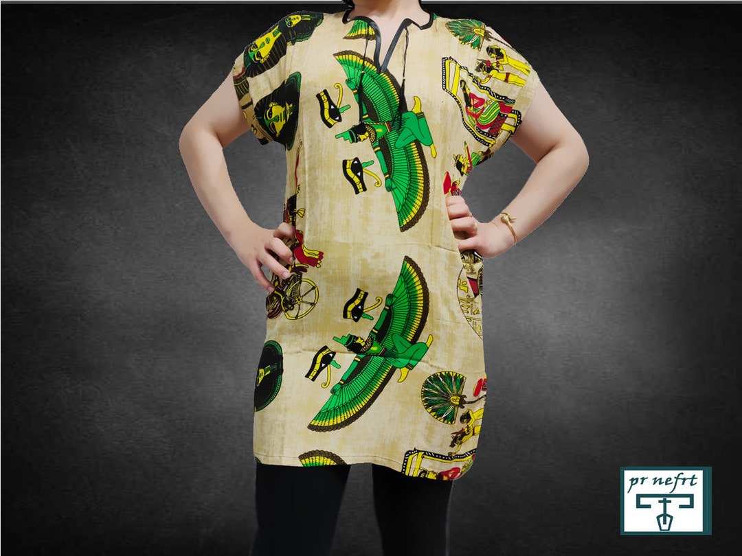 Egyptian Isis Dress. Egyptian Queen Dress. Galabiya. Pharaonic Dress ...