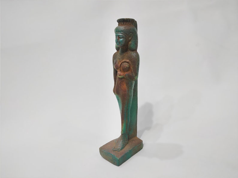 Egyptian Statue of Queen Meritamun. Altar Statue. Handcrafted From ...
