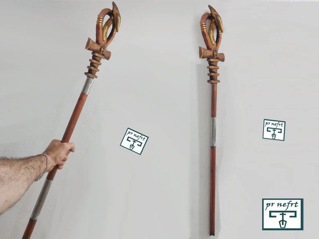 Rare Sceptre. for Decoration. Was Scepter. Ankh's Sceptre. Scepter of ...