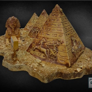 A Special Piece of the Pyramids and the Sphinx in Giza, Brilliantly ...