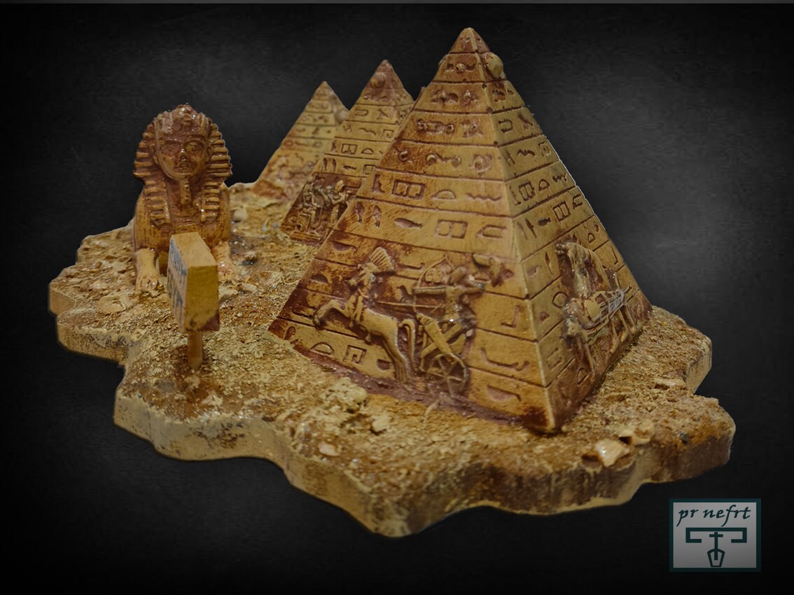 A Special Piece of the Pyramids and the Sphinx in Giza - Etsy