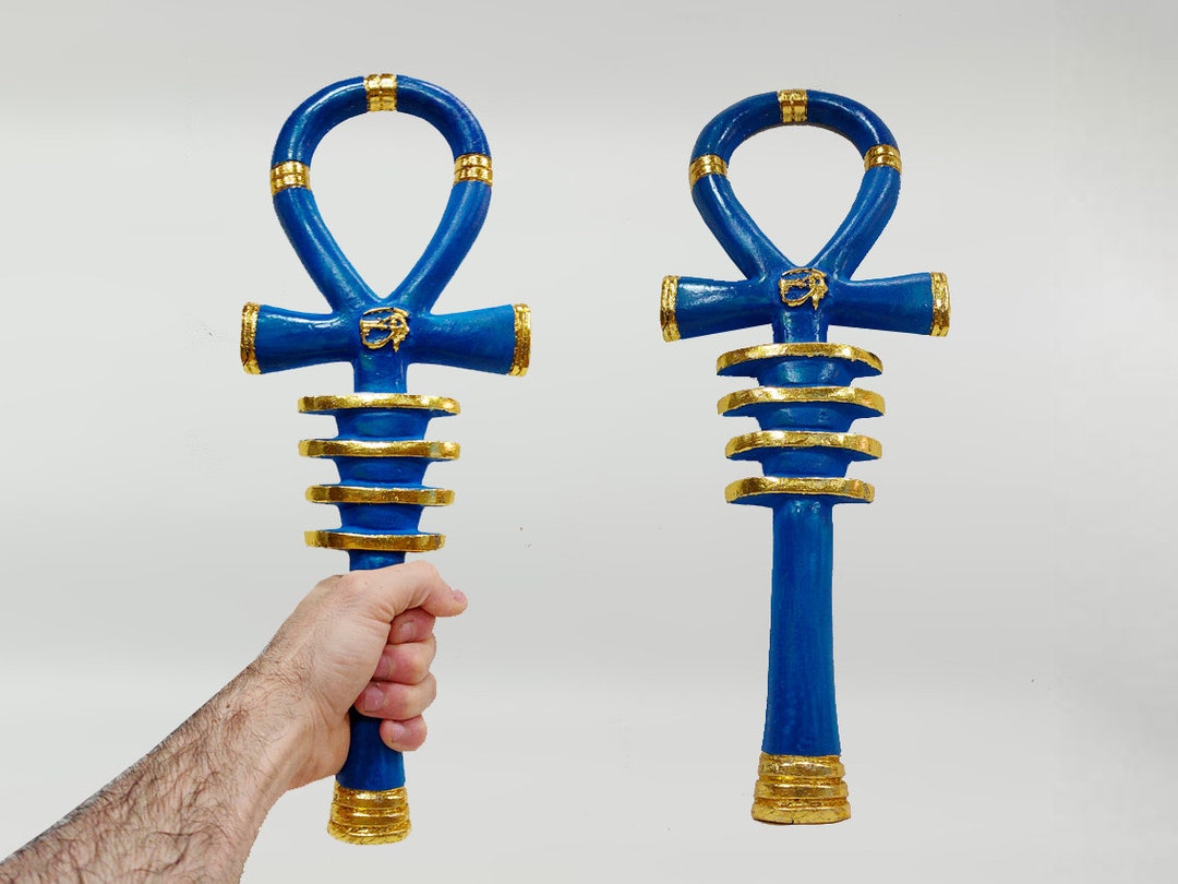 The Key to Life. Ankh. Scepter. Djed Column. Pharaonic Legend. Made in ...