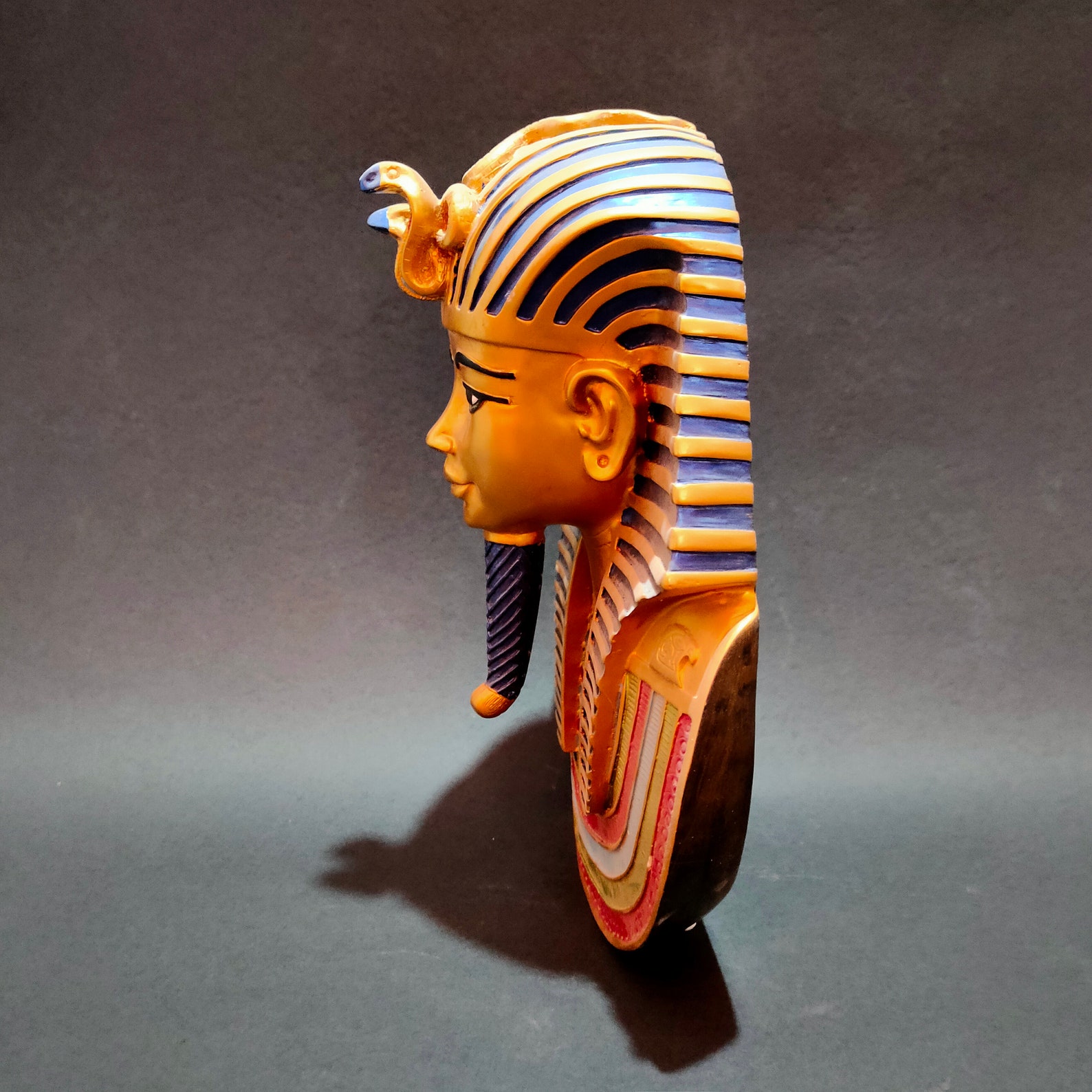 King Tutankhamun's Mask, Hand-made in Egypt - Etsy