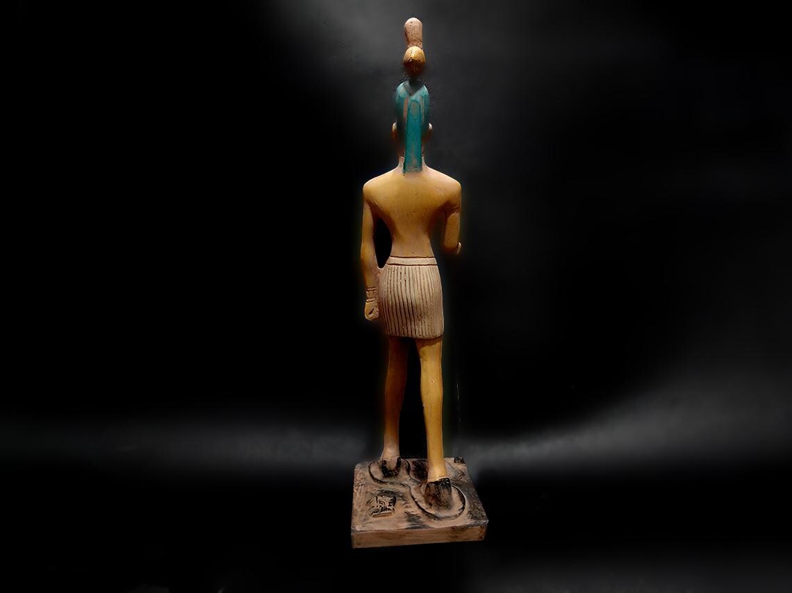 Geb Statue: Ancient Egyptian God of Earth, Polystone 15.5" - Etsy