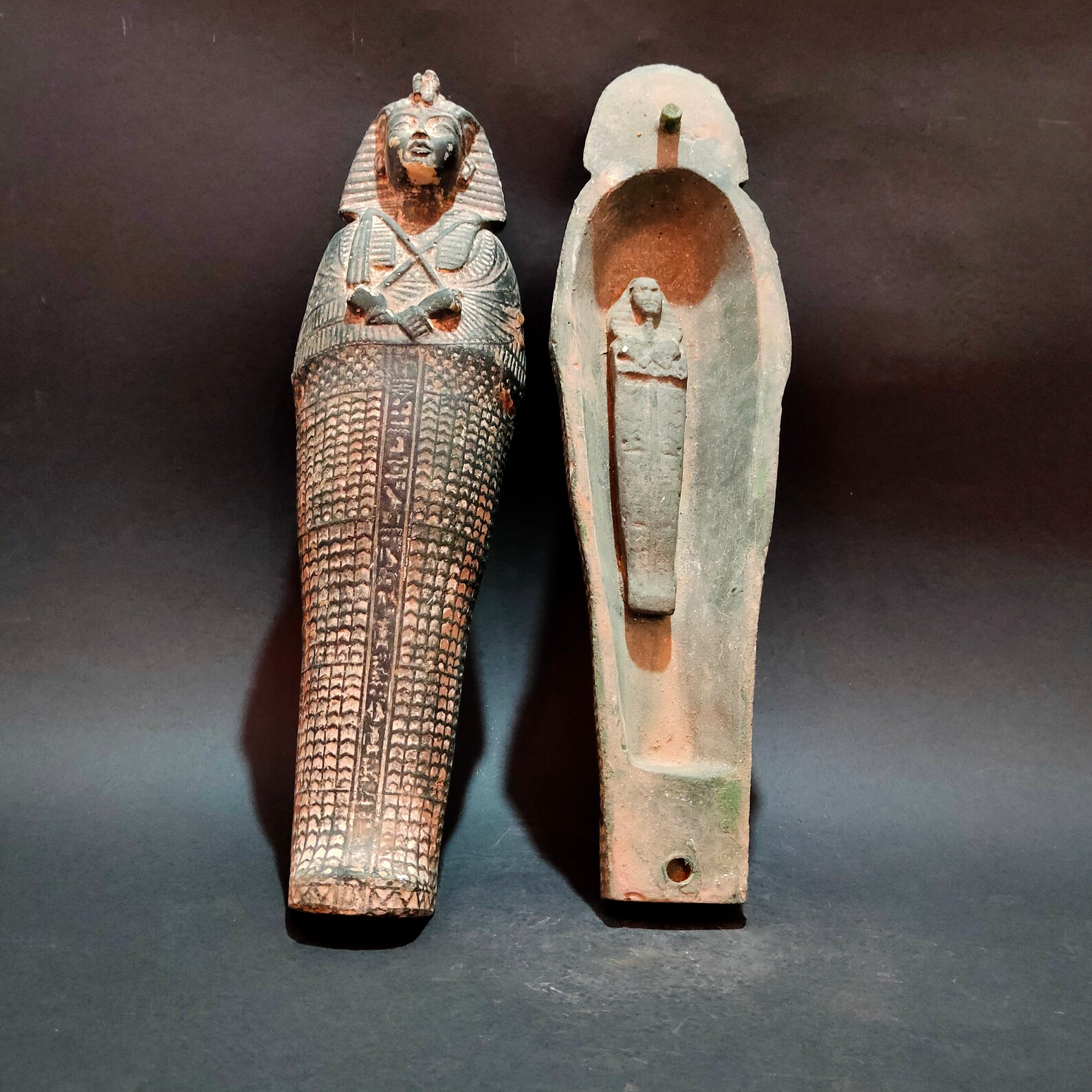 Unique Model Ancient Egyptian Mummy Sarcophagus Tutankhamun | Etsy