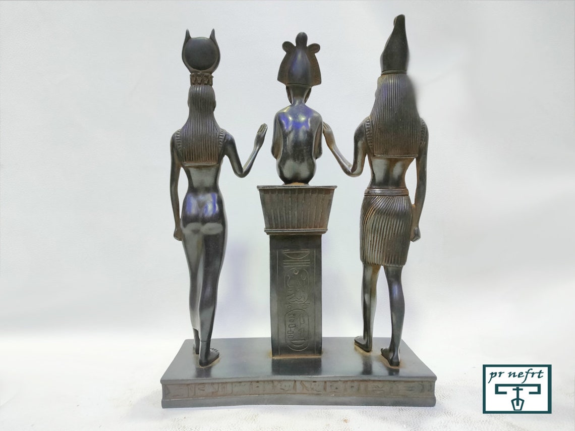 Holy Trinity. the Legend of Isis, Osiris and Horus. A Similar Statue ...