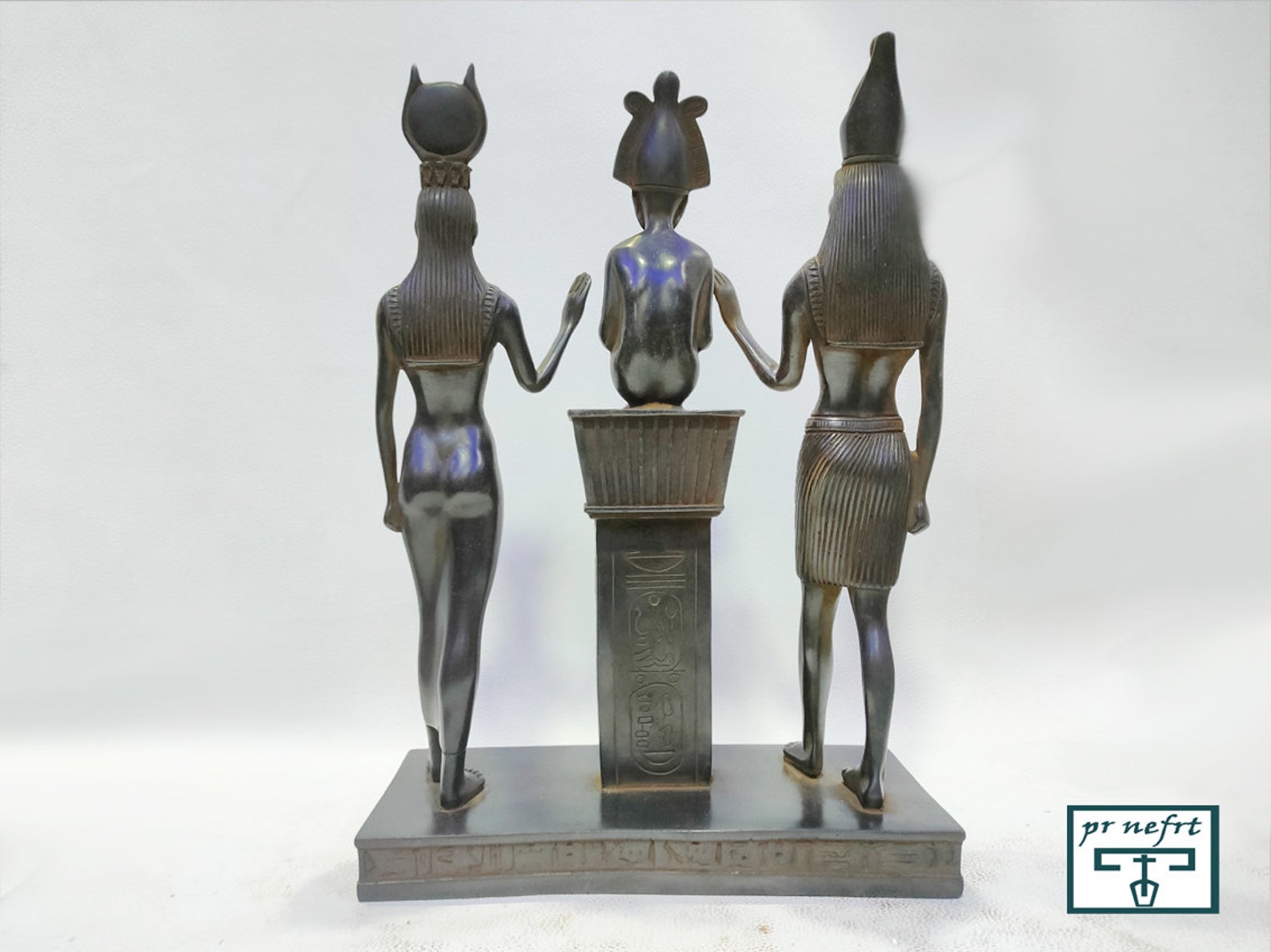 Holy Trinity. the Legend of Isis, Osiris and Horus. A Similar Statue ...