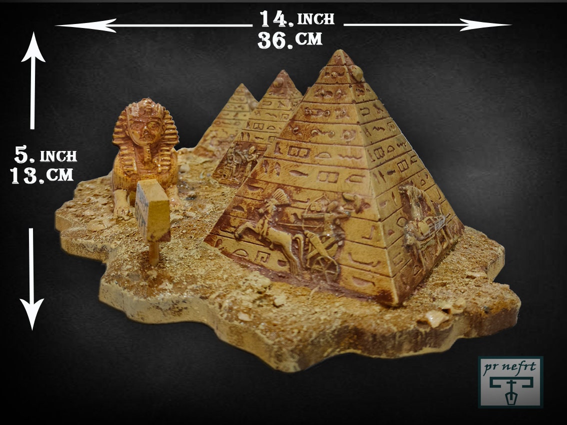 A Special Piece of the Pyramids and the Sphinx in Giza - Etsy