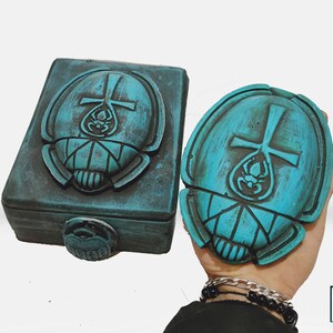Scarab Altar Box Egypt Decor Box Scarab Beetle Box Egypt Mythology ...