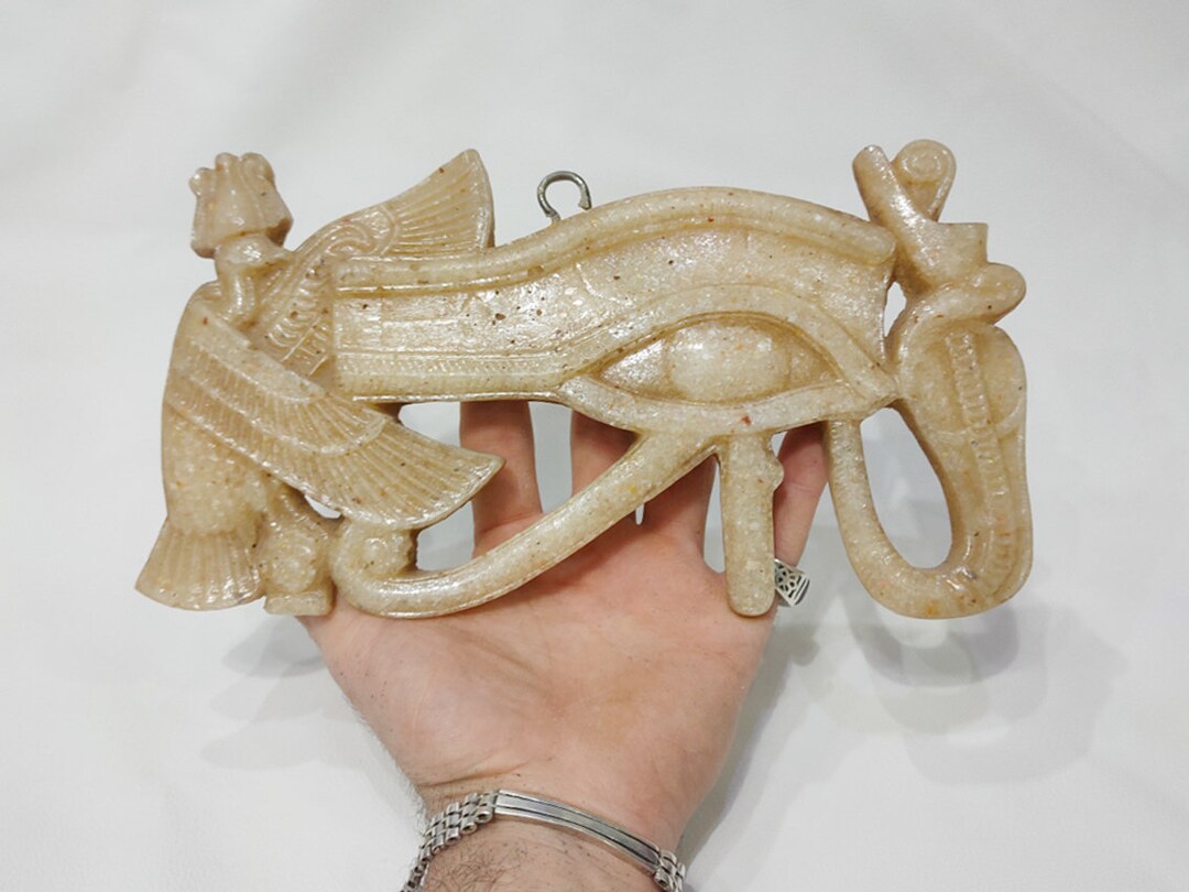 Unique Eye of Horus Wall Plaque - Wadjet Eye Wall Plaque - Egyptian ...